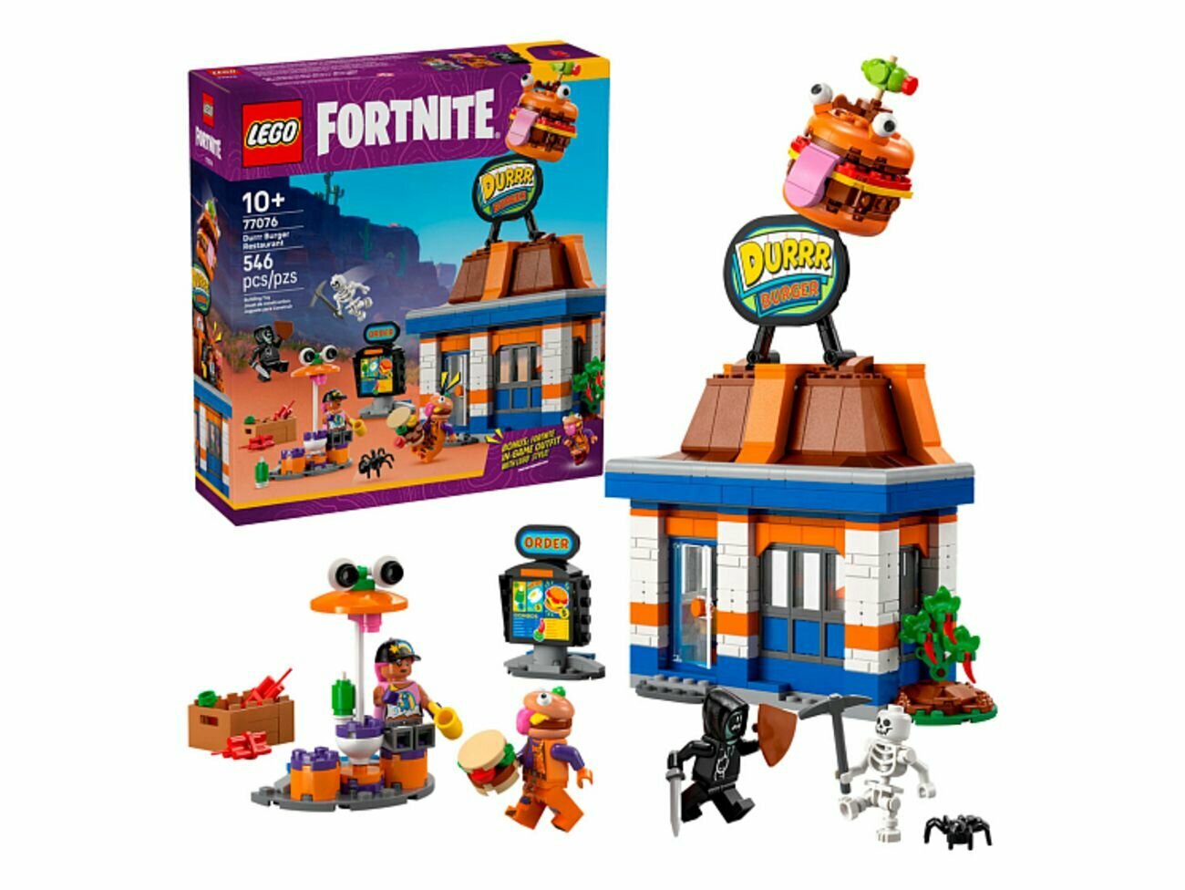 77076 LEGO Fortnite Ресторан Дуррр-Бургер