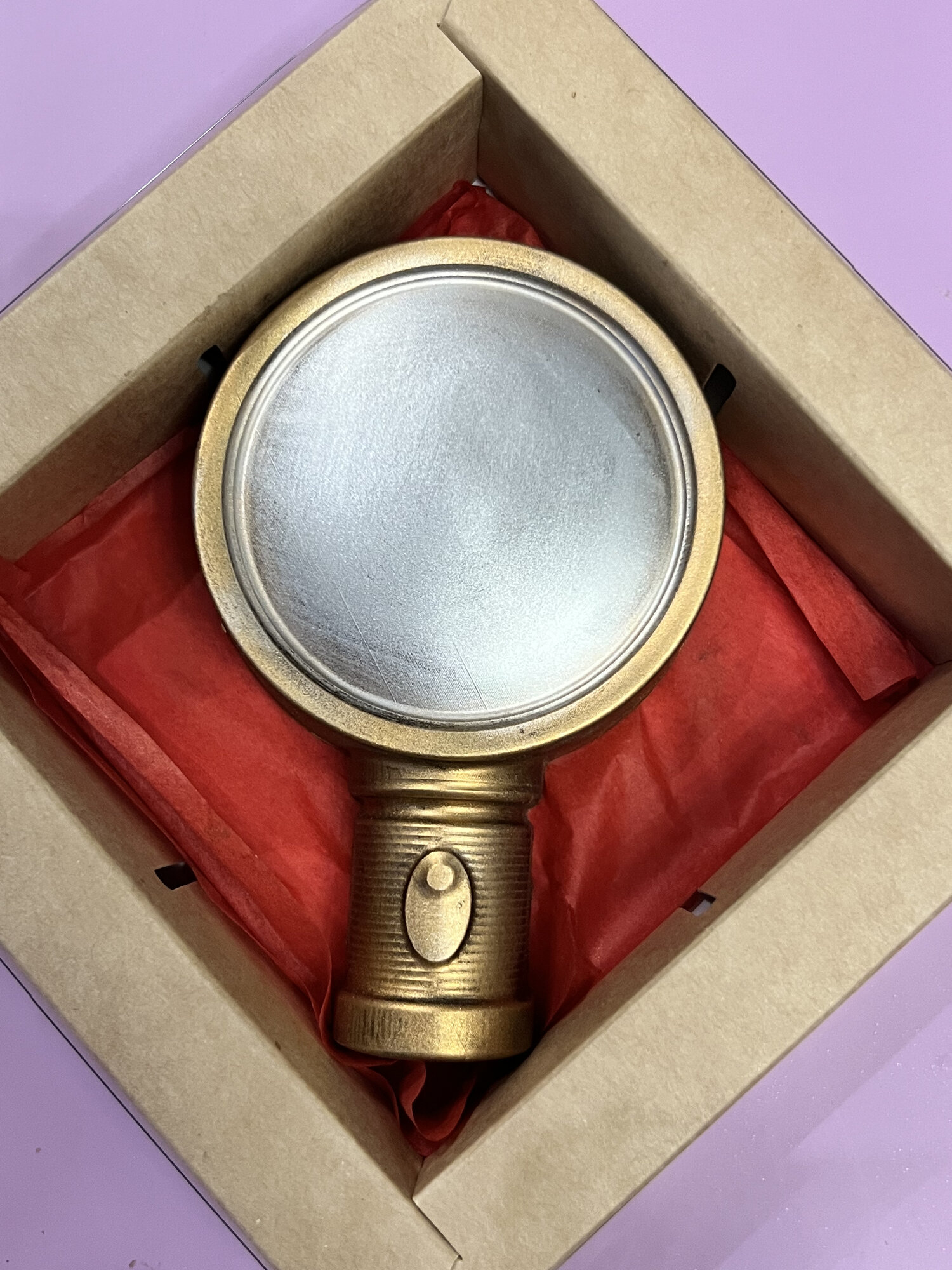 Шоколадная фигура Aramiska «Лупа», ручная работа, темный бельгийский шоколад