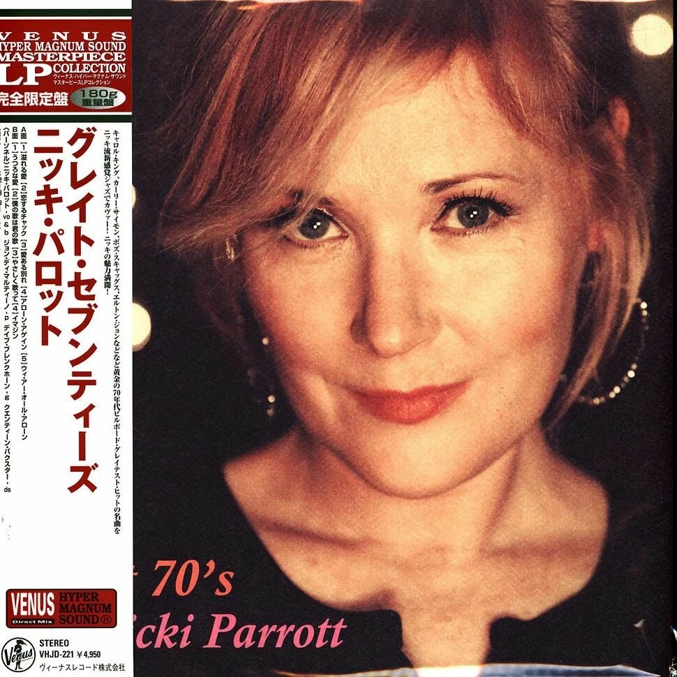 Nicki Parrott. Great 70's (Hyper Magnum Sound) (Japan, Venus Records, VHJD-221, 2022, новая импортная виниловая пластинка в заводской упаковке) LP