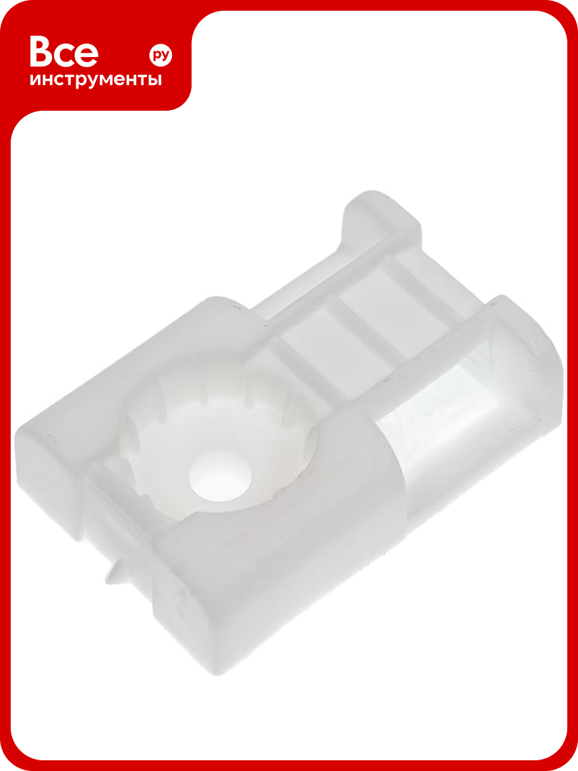 Площадка под стяжку для прямого монтажа U-plast белая, 100 шт. Площадка МП, белый