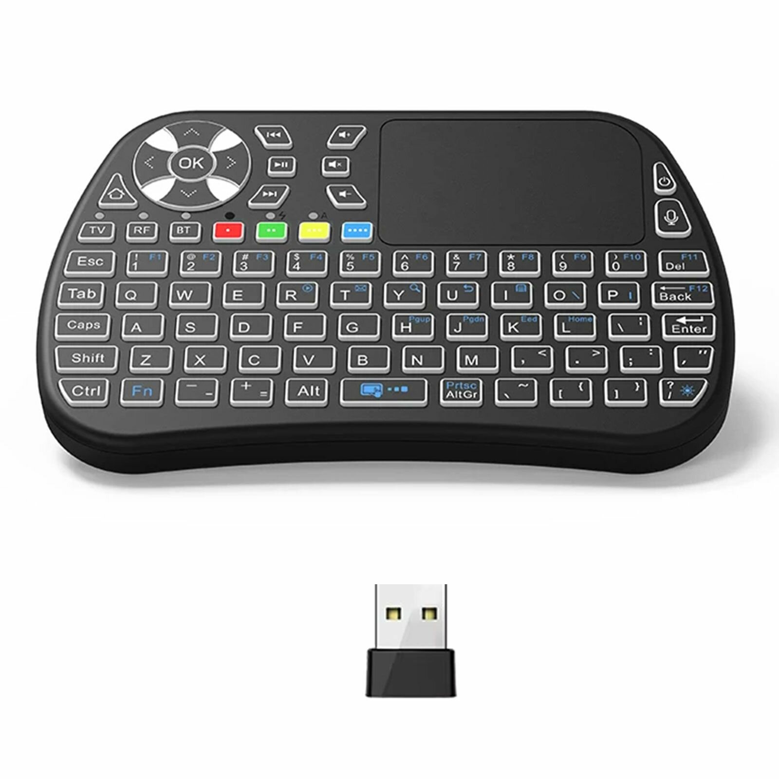 Тонкие клавиатуры с сенсорными панелями подсветкой и аккумулятором