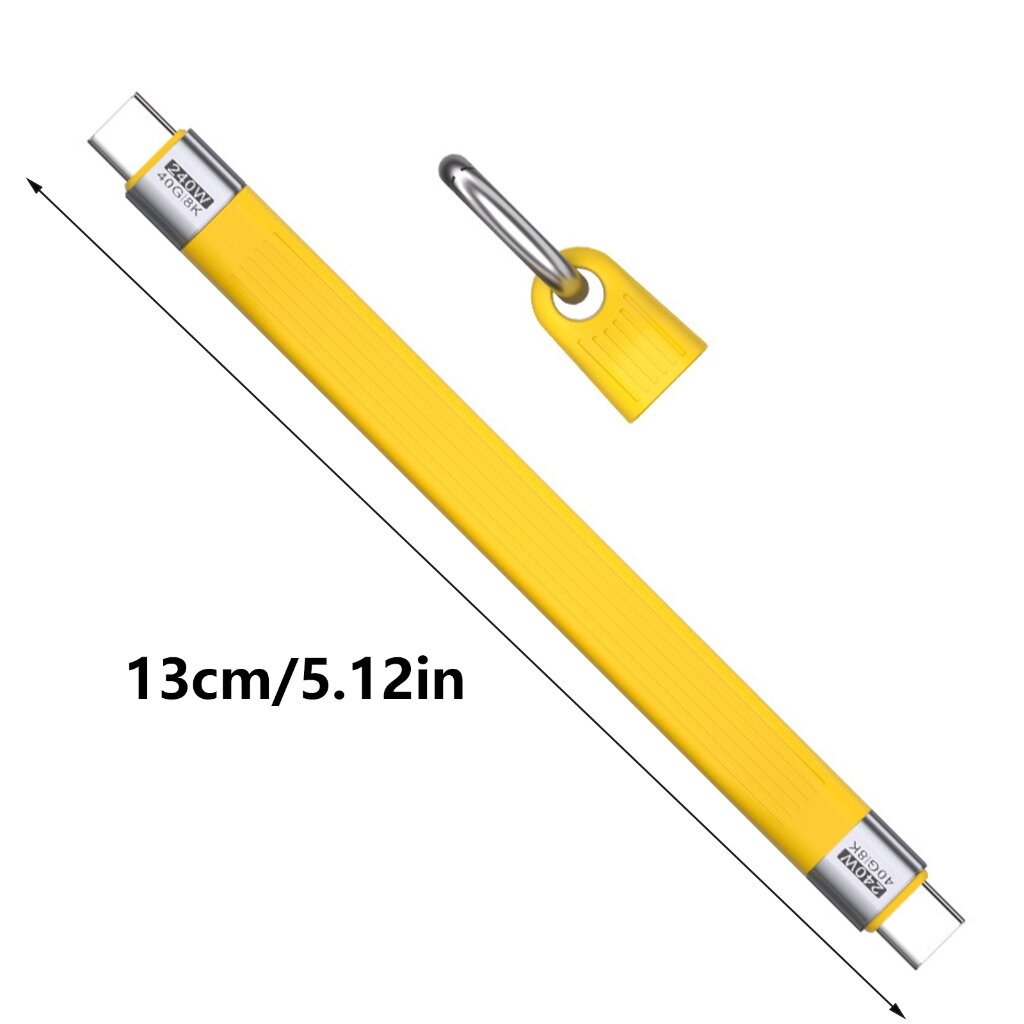Кабель USB4.0 USB-C — USB-C, Белый — фото 1