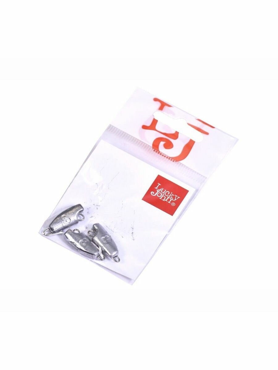 Груз-головки Lucky John JIG ROVER разборные для джига 8г 3шт.