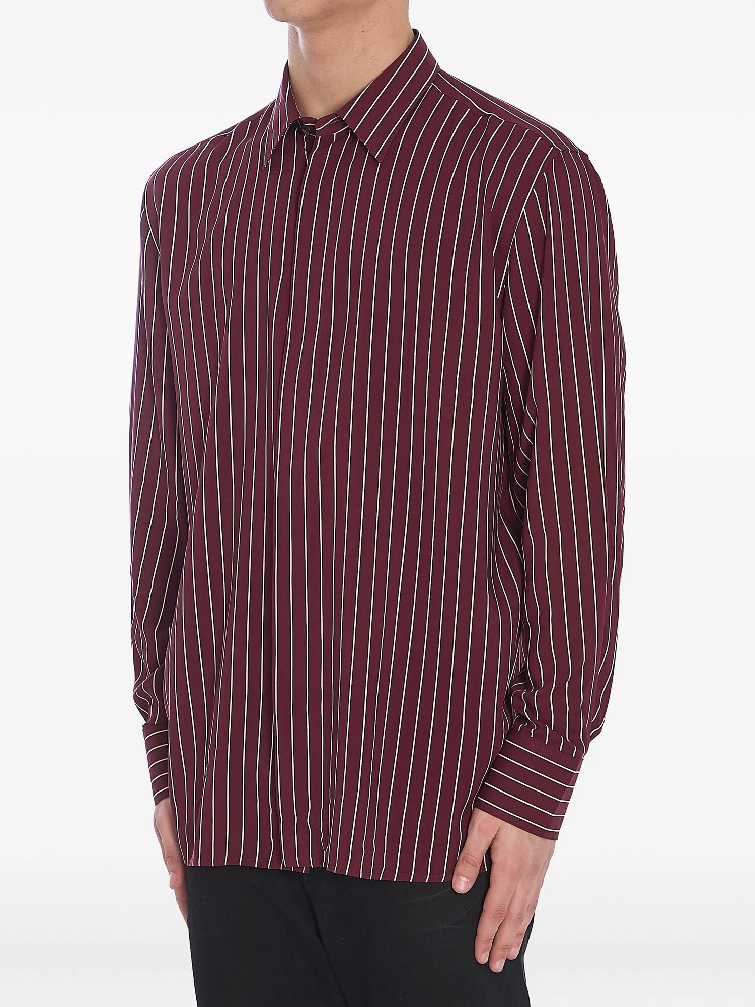 Рубашка Yves Saint Laurent, размер 2XL, red — фото 1