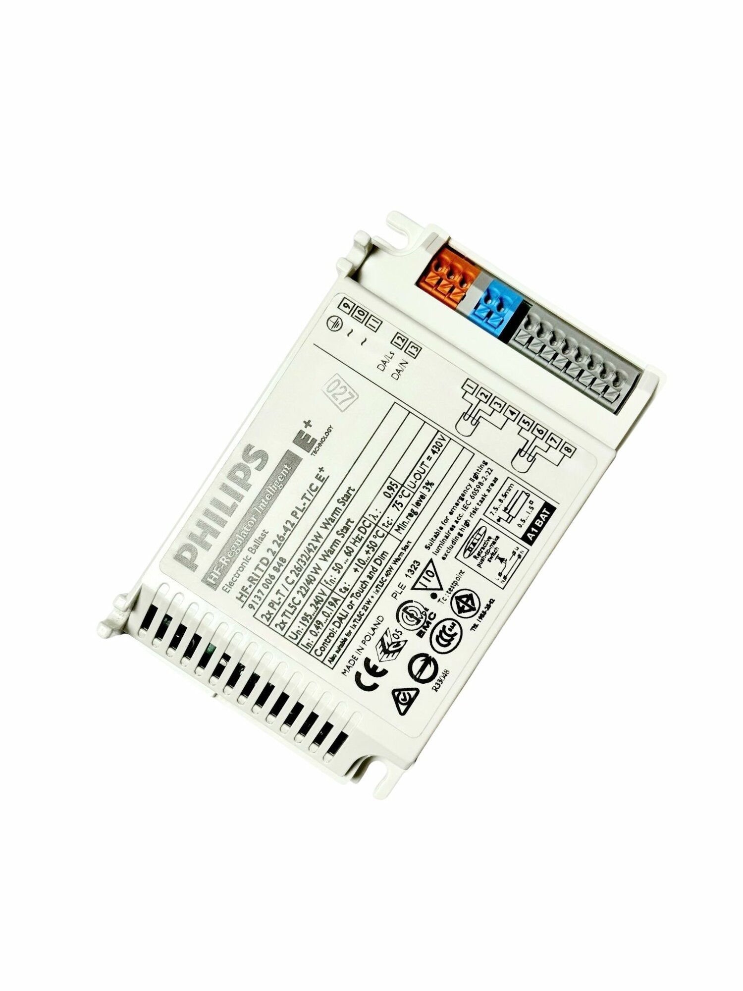 ЭПРА Philips HF-REGULATOR Intelligent HF-RITD 2 26-42 PL-T/C E + DIM