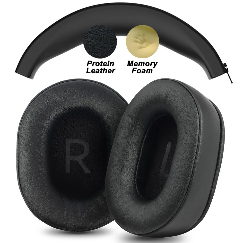 AME OH MY EAR Амбушюры для Oneodio Focus and A5 A6 Black Leather combo