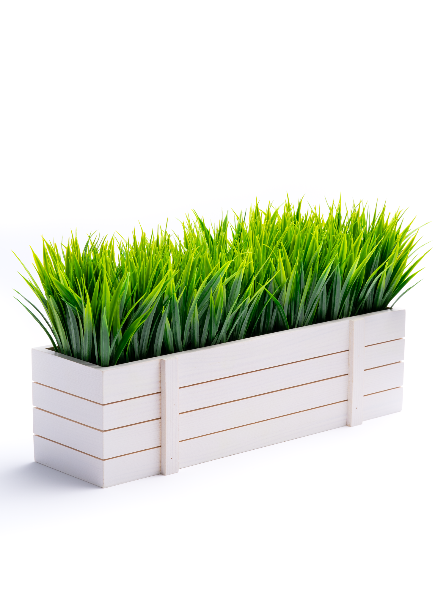 Искусственные цветы для декора трава в горшке декоративная 1шт