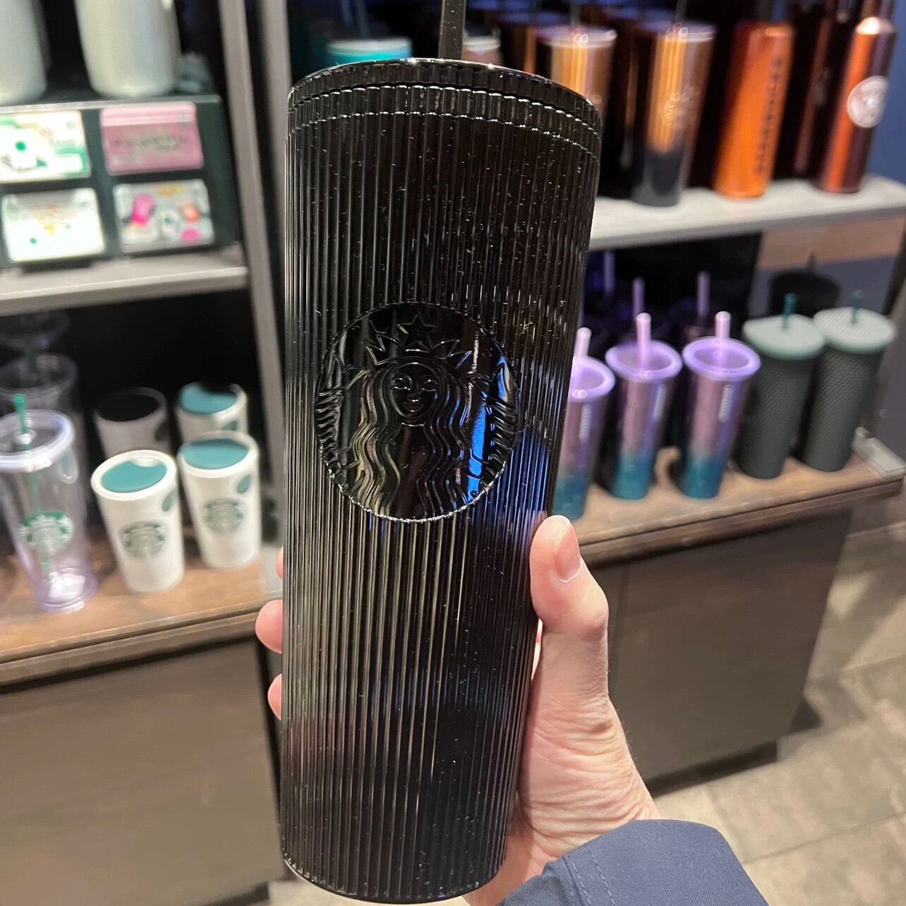 Starbucks Кружка Портативный Кофе Чашка Пластиковые Соломинки Кружка 710 мл