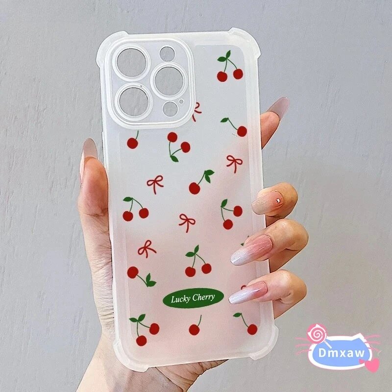 Чехол для Nova 9 White L1970 вишневый бант