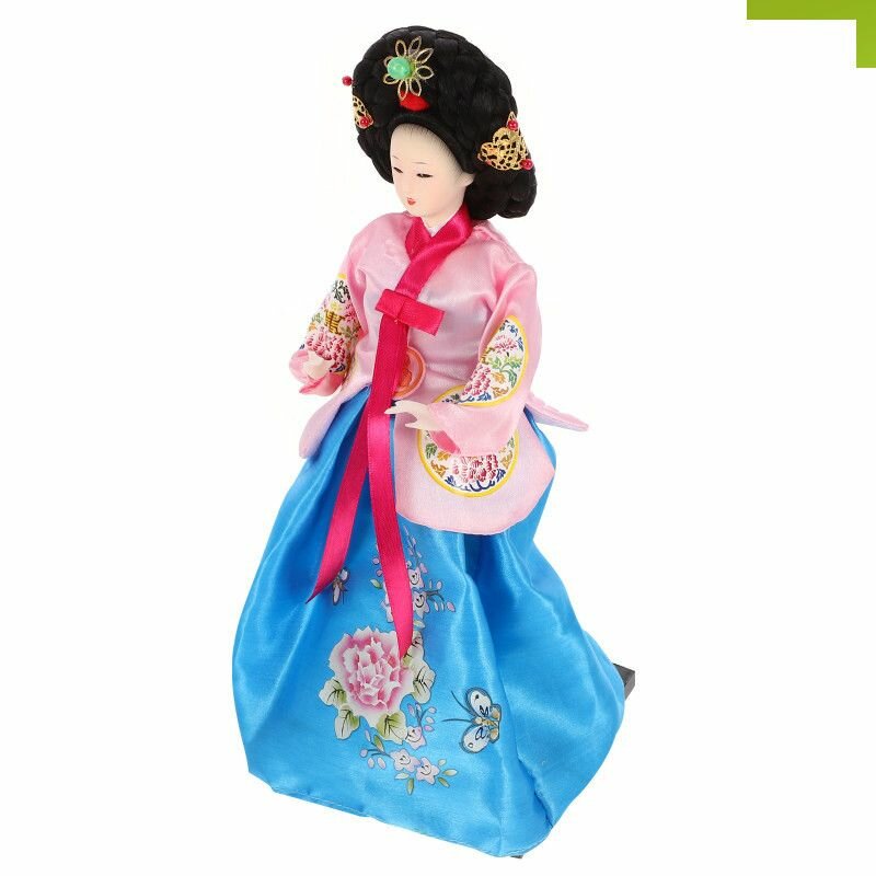 Коллекционная фигурка куклы ханбок, корейские ремесленные украшения, универсальный подарок, настольная мисс женщина