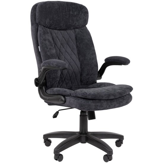 Кресло офисное Chairman Home 533 Россия ткань S темно-серый