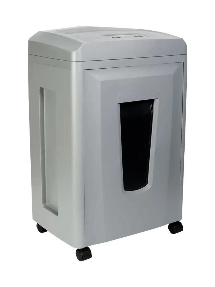 Шредер для бумаги гелеос УП26-7, корзина 26 л, уровень секретности P-7, размер резки 0,8 x 2 мм