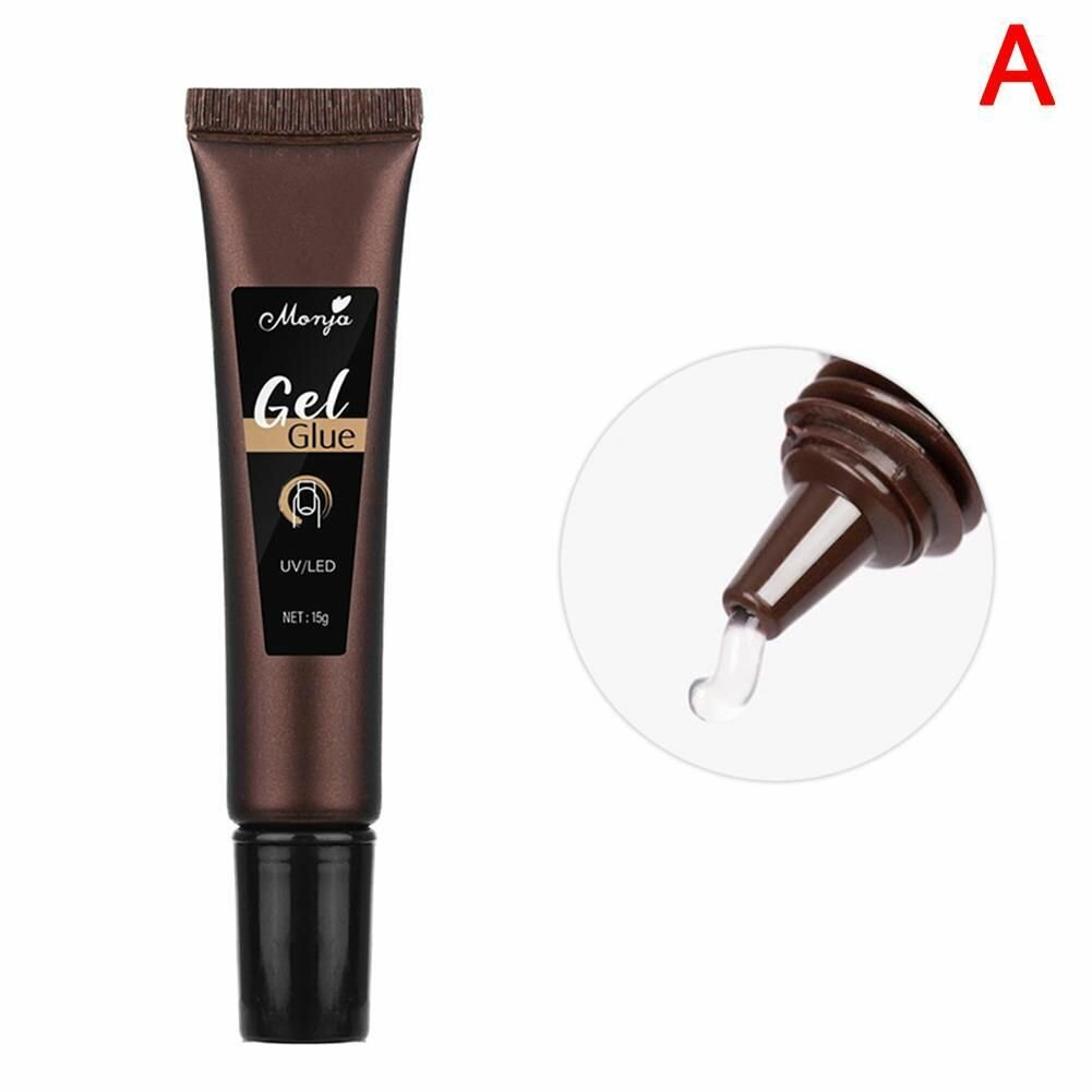 Пластырь для ногтей твердый клей непротекаемый гель