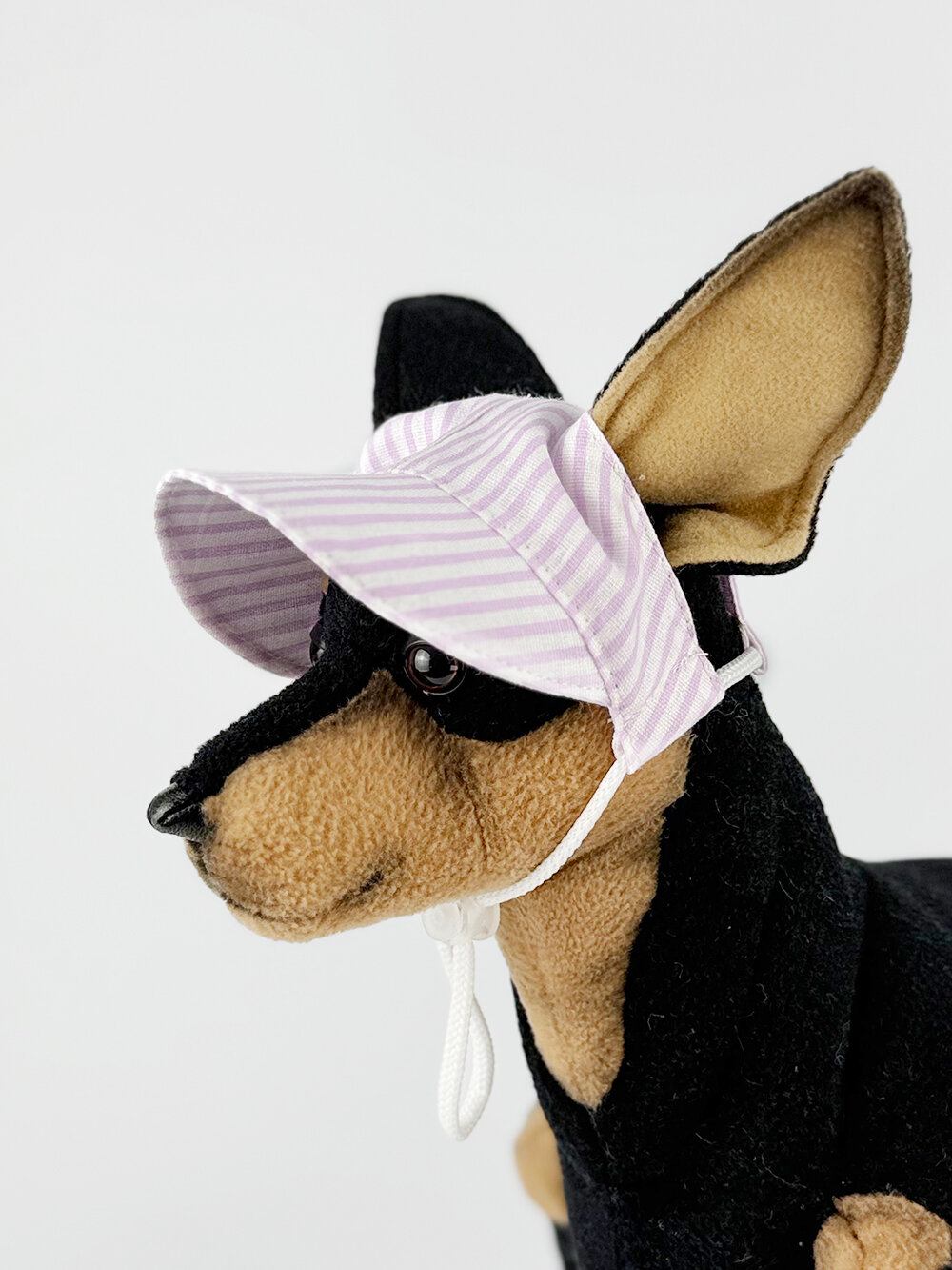 Кепка для собак Puffy Зигзаг, розовая полоска