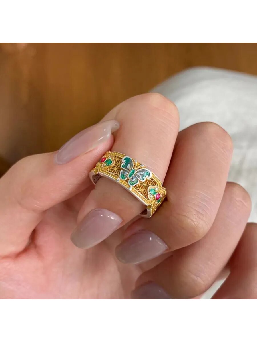 Кольцо, эмаль