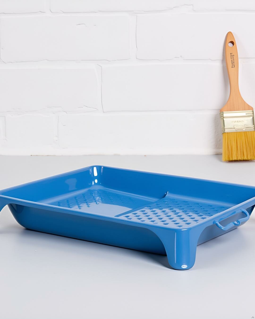 Ванночка для краски, пластик, 150х290 мм, синяя, Bartex, 04154, 27700421059