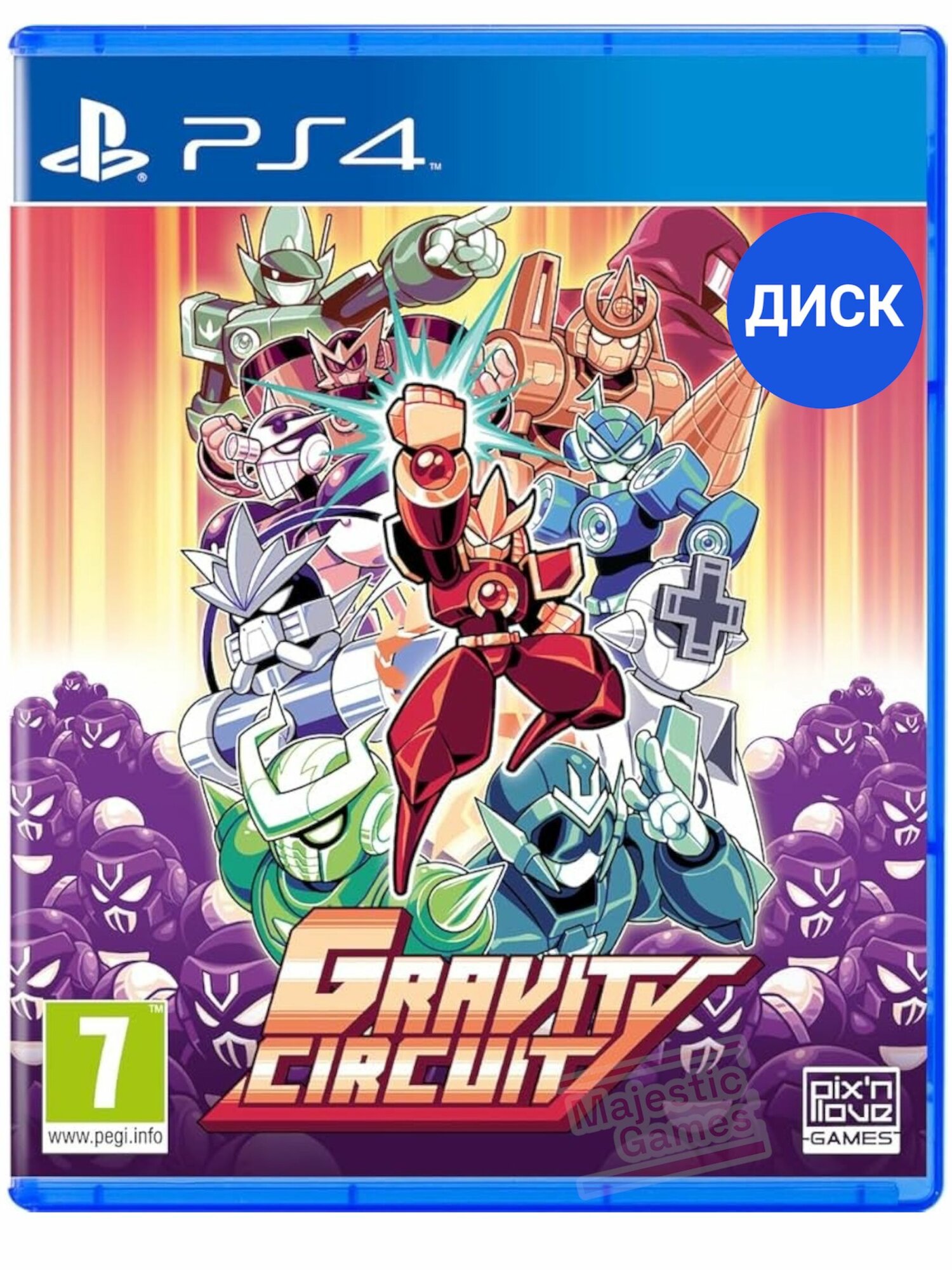 Игра Gravity Circuit (Диск, PS4, PlayStation 4, Английская версия)