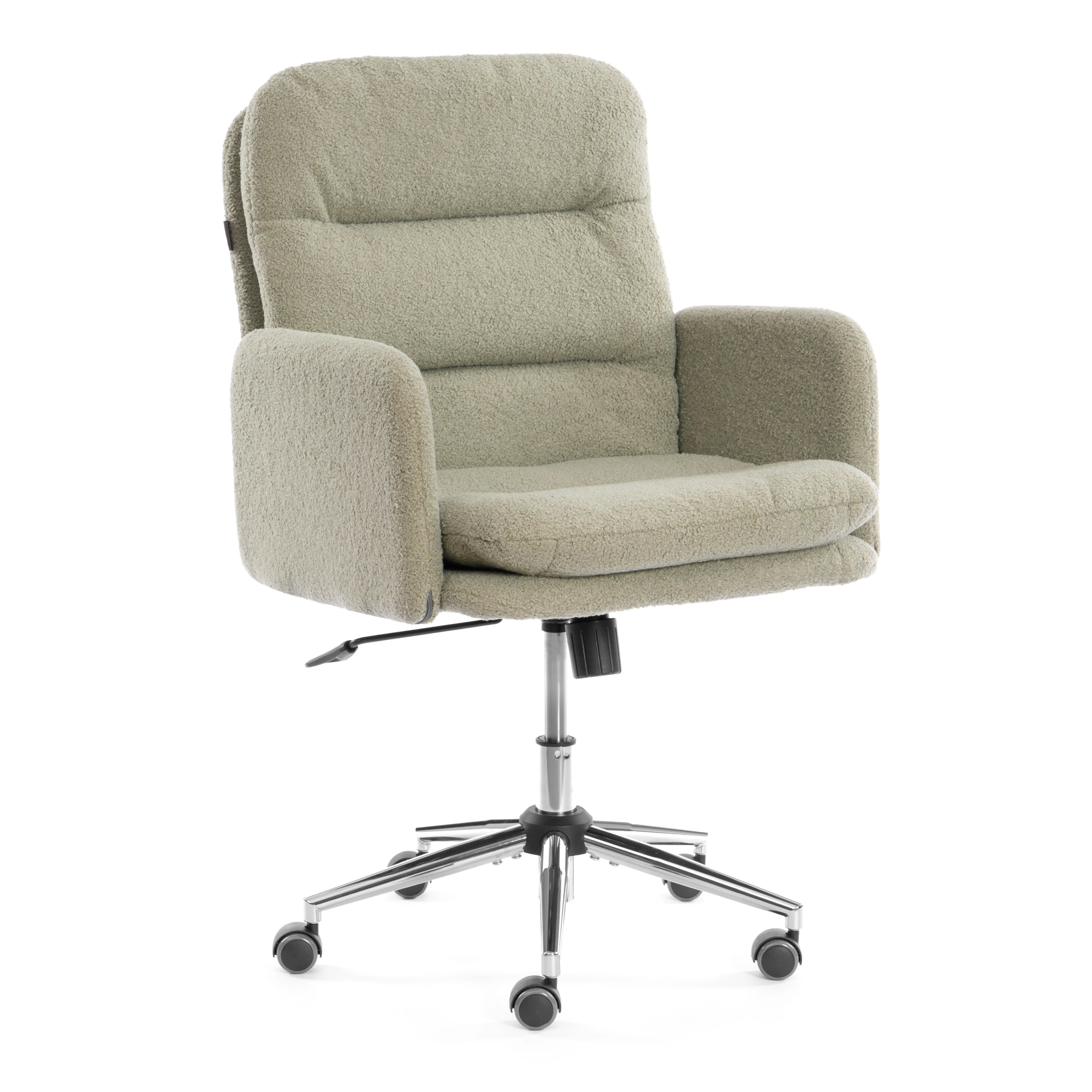 Кресло Dover Tetchair оливковый, ткань и металл и пластик, мягкое сиденье, с подлокотниками