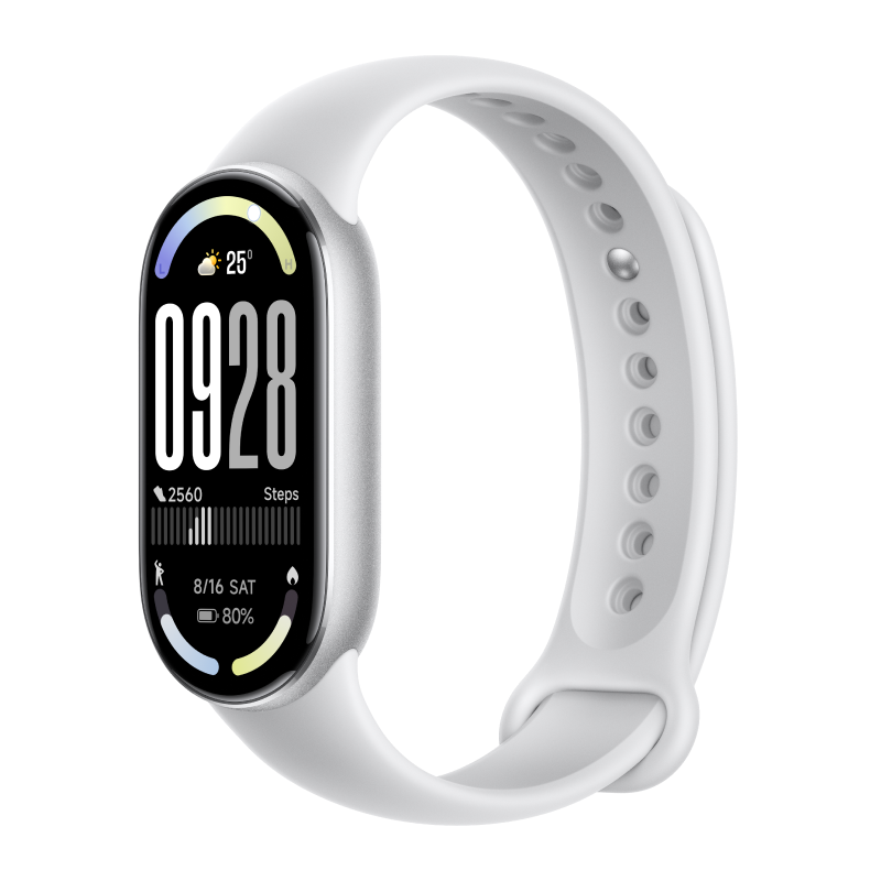 Фитнес-браслет Xiaomi Smart Band 10 серебристый