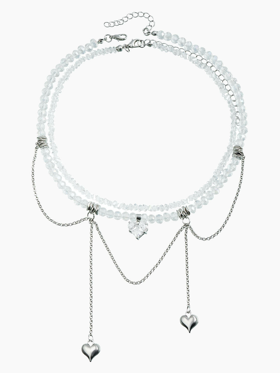 Колье, стекло