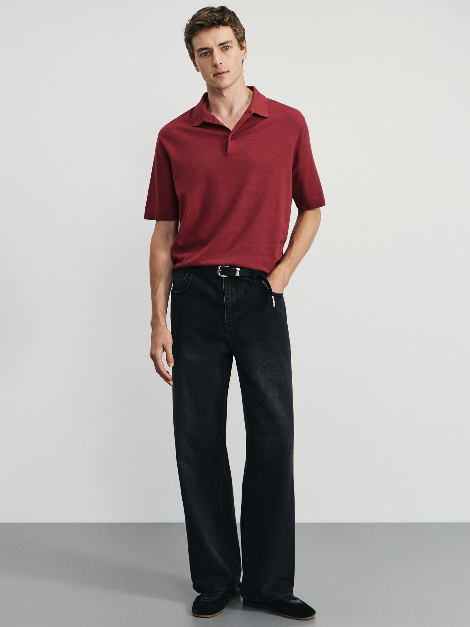 Джинсы широкие Man relaxed 