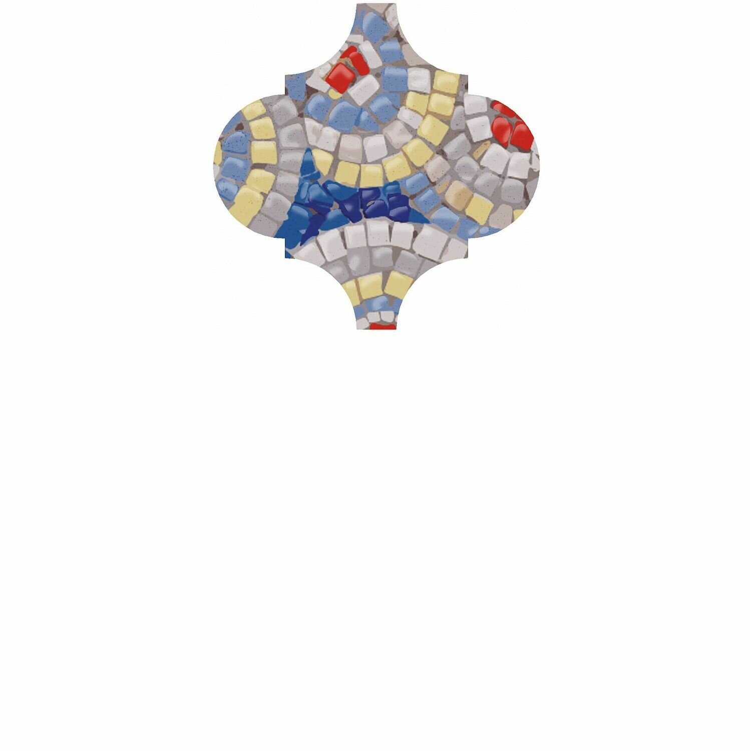 Керамическая плитка KERAMA MARAZZI OP/A172/65000 Декор Арабески Майолика Гауди 6,5х6,5х7 Цена за 1/шт