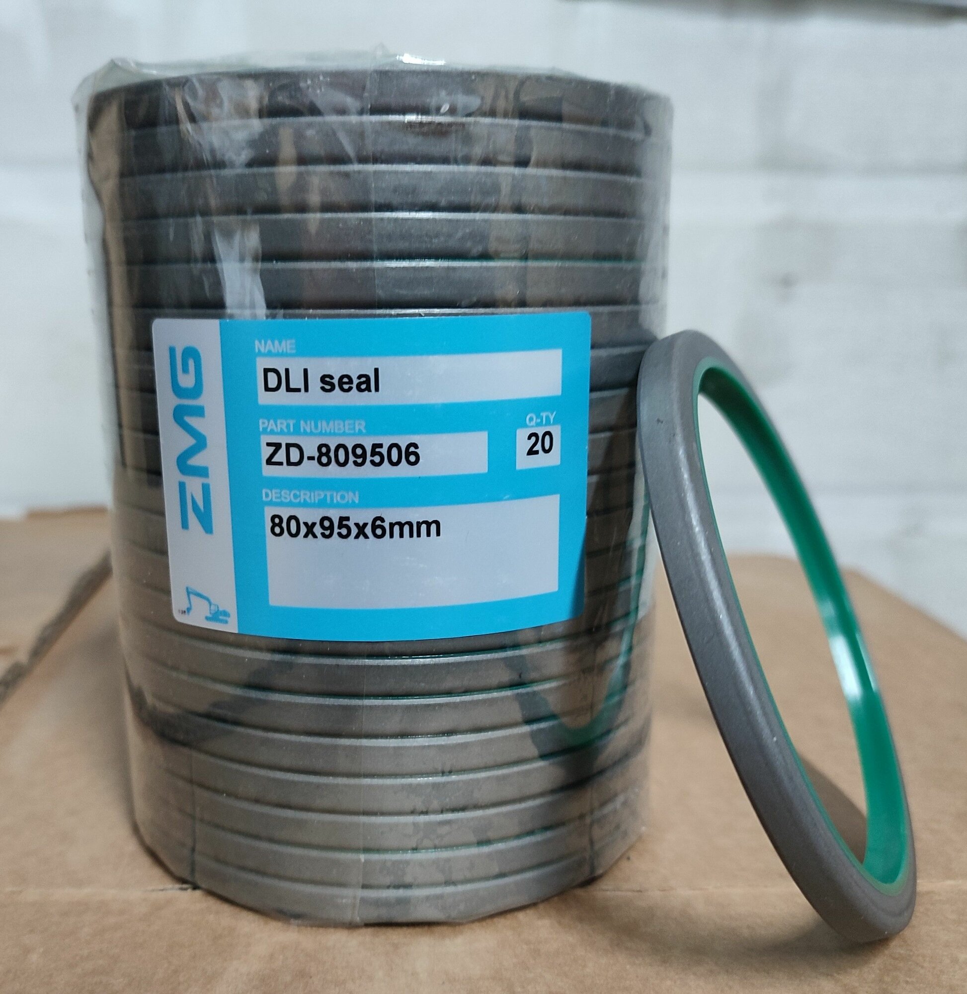 Уплотнение ZMG ZD-809506 (4067902, Y020-080011, 304-41614000, 9067709) для Hitachi, Komatsu 1 штука