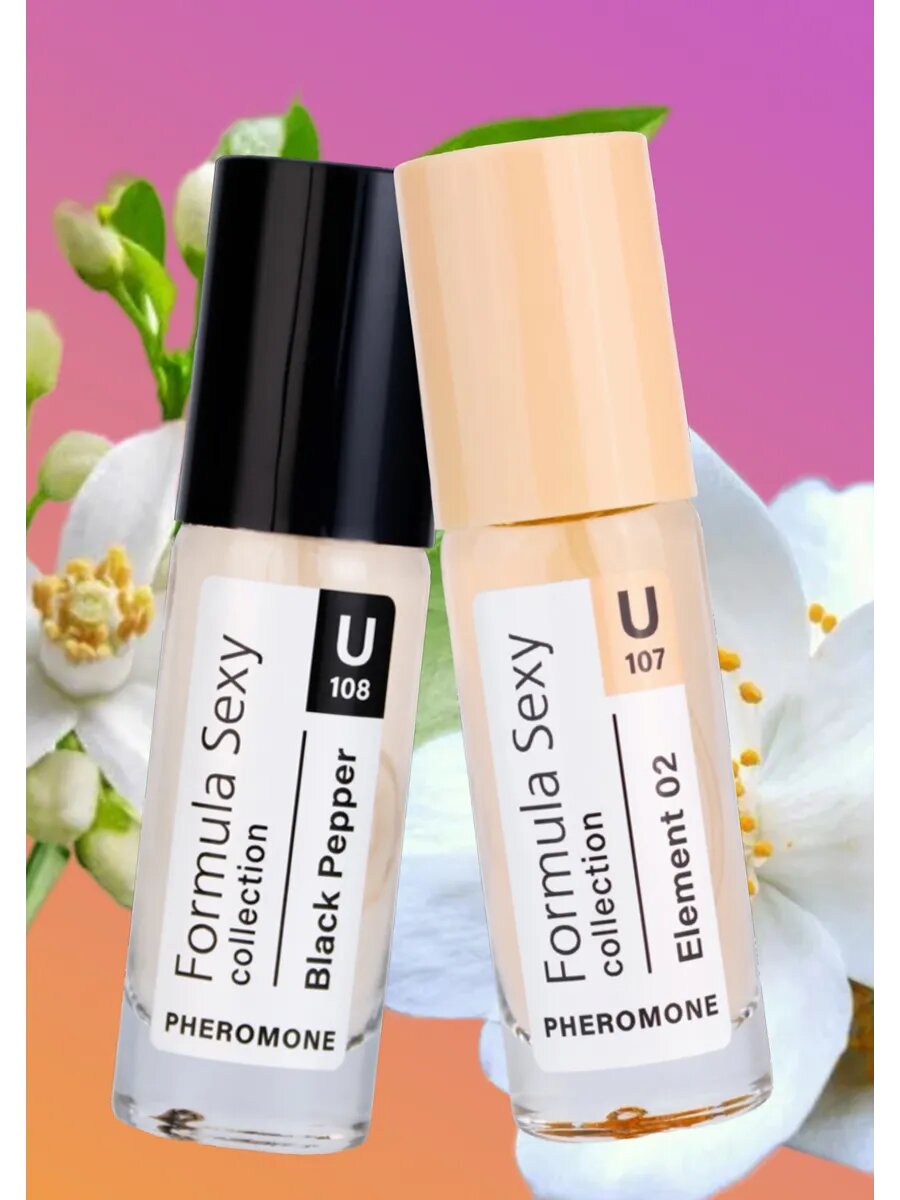 Набор Духи Formula Sexy Black Pepper + Element 02, 2 шт х 30 мл