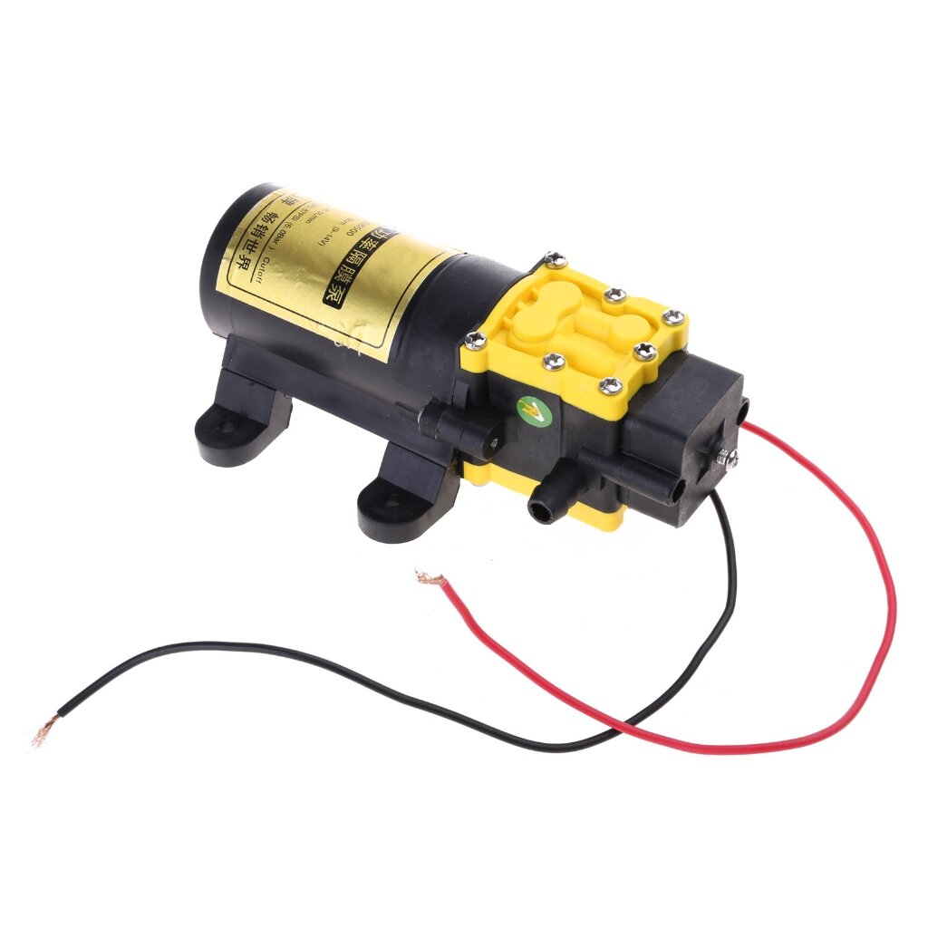 Мембранный водяной насос с большим расходом воды Самовсасывающий насос Аксессуары для лодок-фургонов на колесах