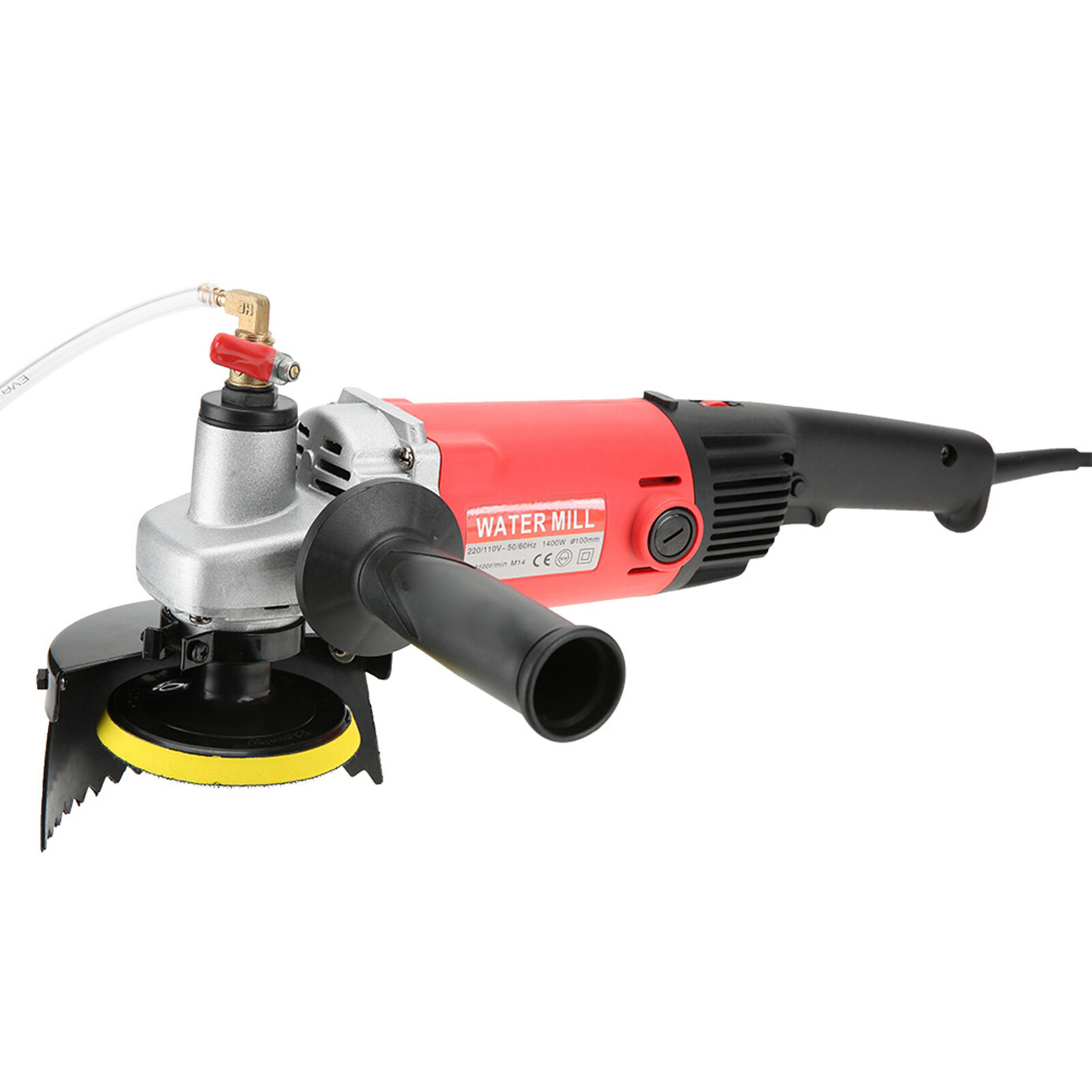1400W Electric Stone Wet Polisher Variable Speed Hand Grinder Water Mill