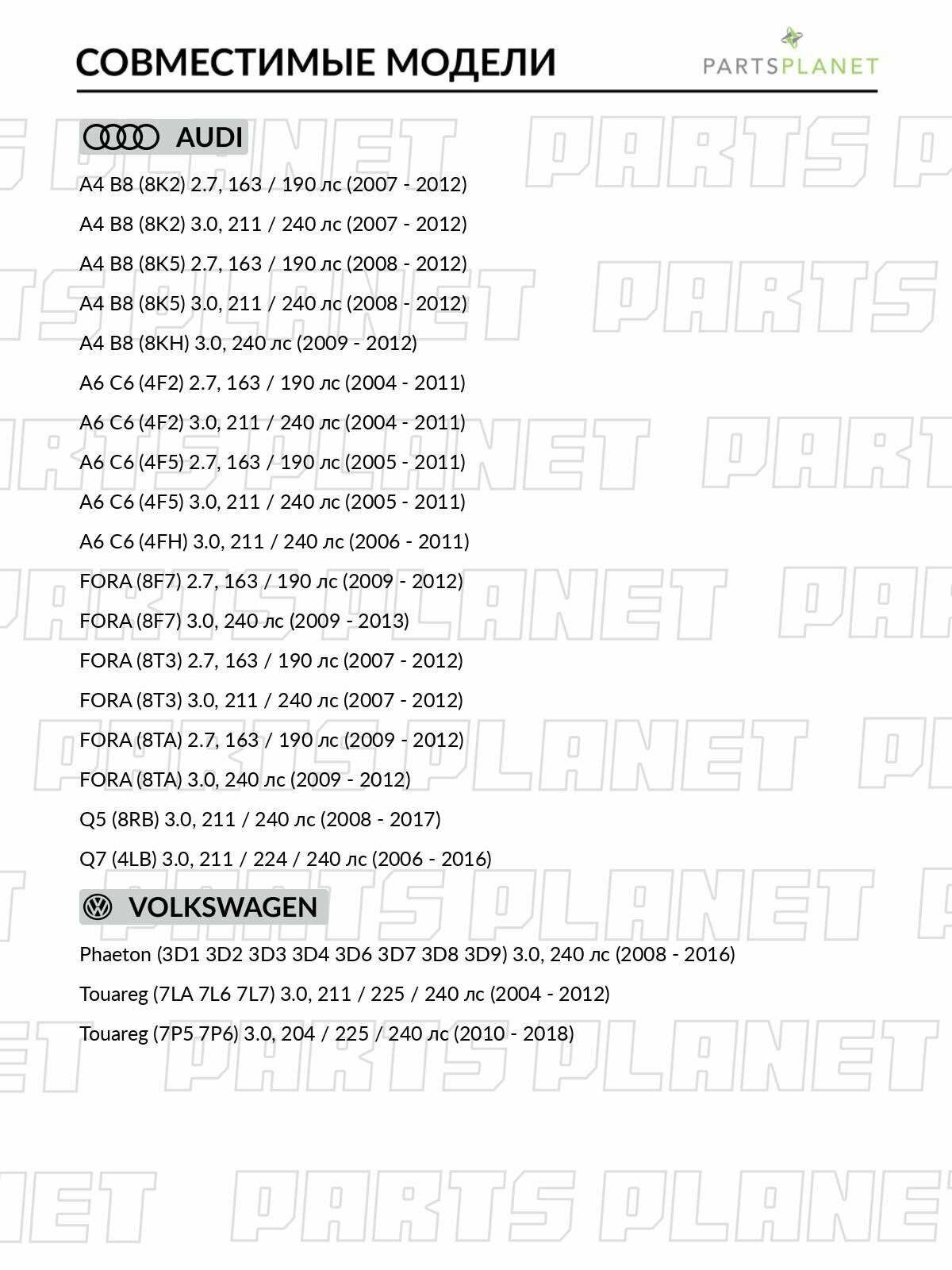 Цепь ГРМ комплект, для Ауди A4 B8, A6 C6, Q5, Q7, Фольксваген Туарег арт 45007 FEBI