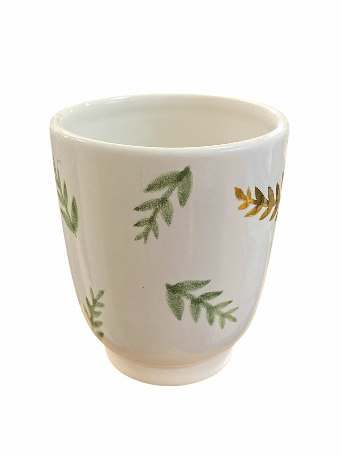 Стакан ручной работы «Веточки», керамика, 400 мл