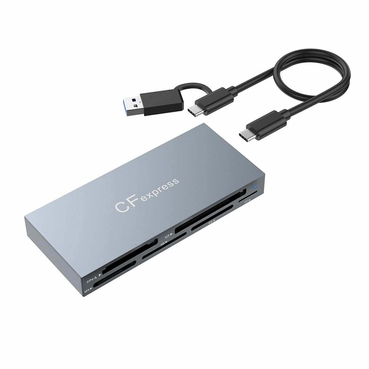 Новый 6-в-1 CFex press Type A Card Reader USB3.2