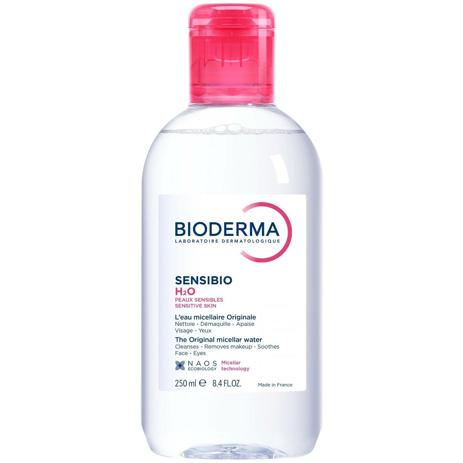 Мицеллярная вода Bioderma Sensibio, для чувствительной кожи, 250мл