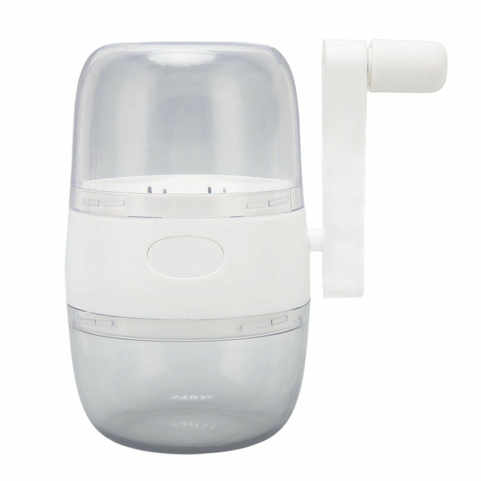 Ручная мельница для орехов с ручной рычагной, нержавеющая сталь, антискользящая ручка, белый