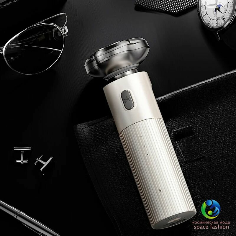 Электробритва Умная электробритва APIYOO для мужчин с двойной поддержкой влажного и сухого бритья HUAWEI Hilink, черный матовый