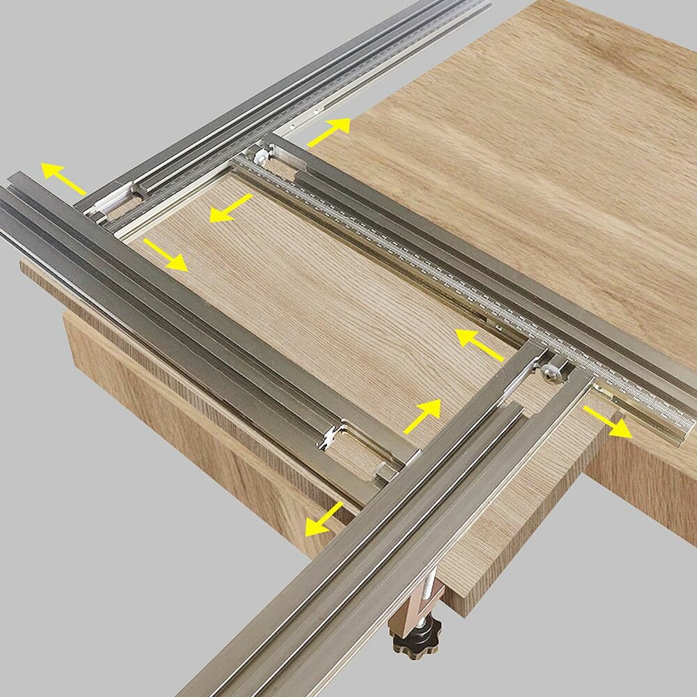 Направляющая для фрезера (регулируемая опора)