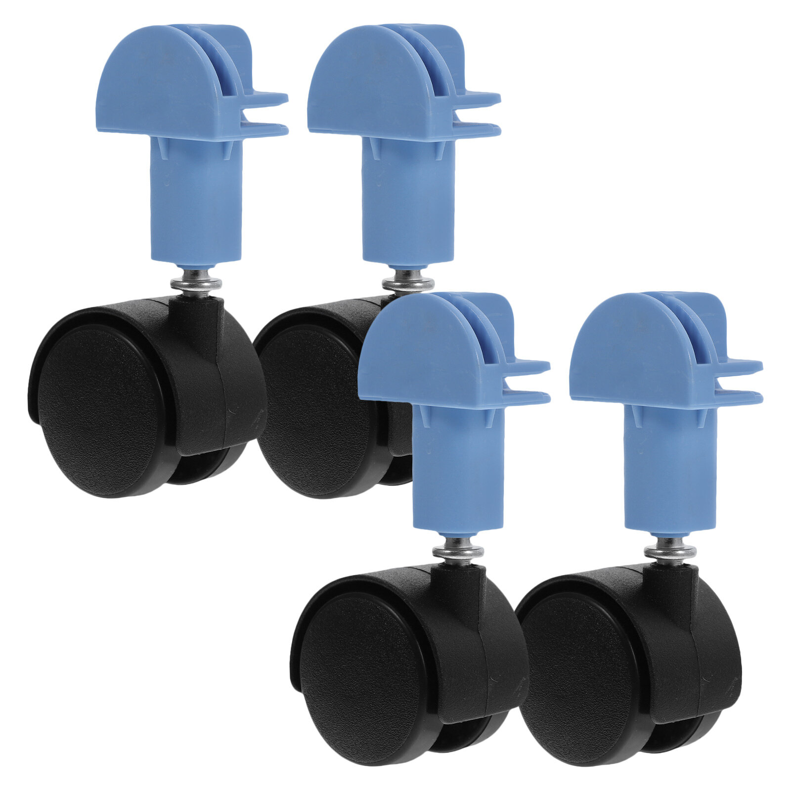 4 универсальных колеса для мебели и клеток простая сборка, безопасный дизайн