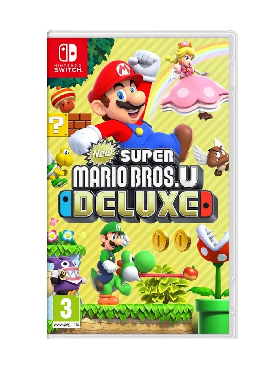 Игра New Super Mario Bros. U Deluxe (NSW) Англ вер