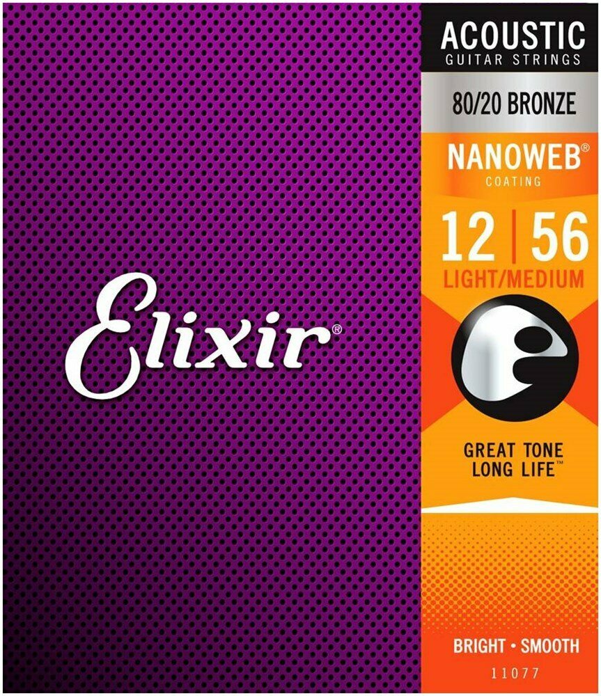 ELIXIR 11077 - Струны для акустической гитары — фото 1