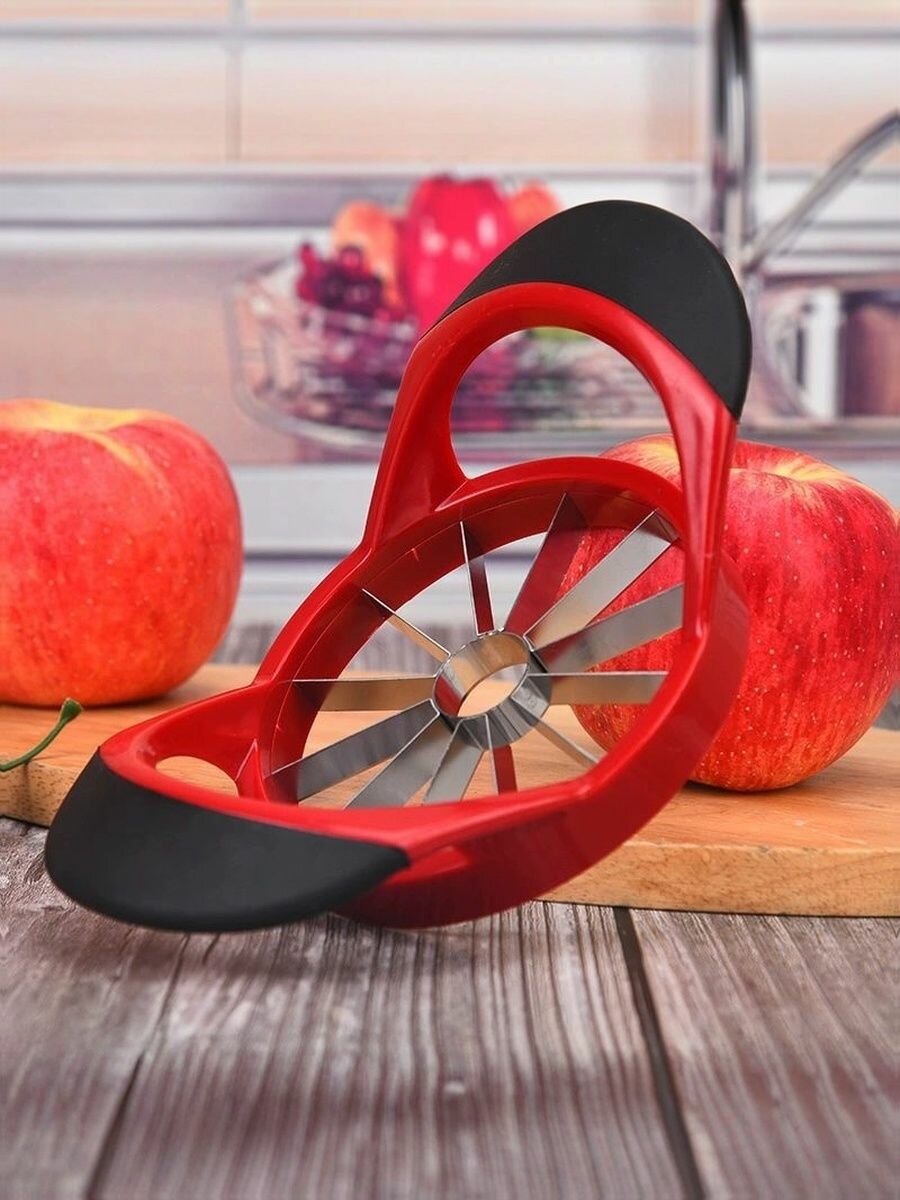 Яблокорезка Великие Реки Резанка-1, нержавеющая сталь, нож для удаления сердцевины яблока