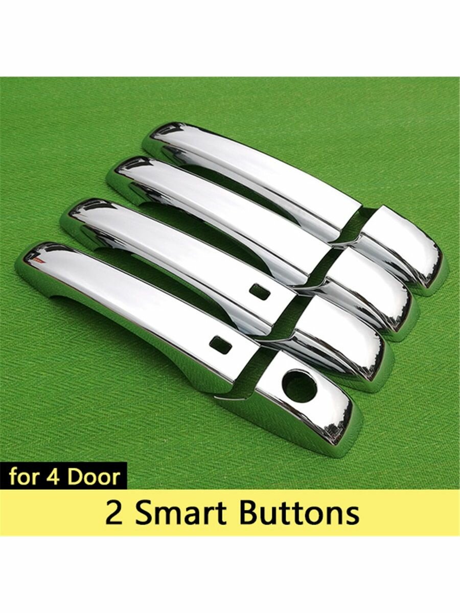 Набор хромированных покрытий для Chrysler Town & кантри 2008-2016, набор для обшивки ручки Voyager Dodge Caravan VW Routan Ram C/V 2009 2014, автостайлинг