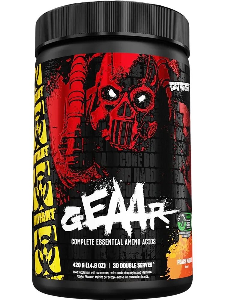 Аминокислоты в порошке Mutant Geaar (378 г) Peach Mango