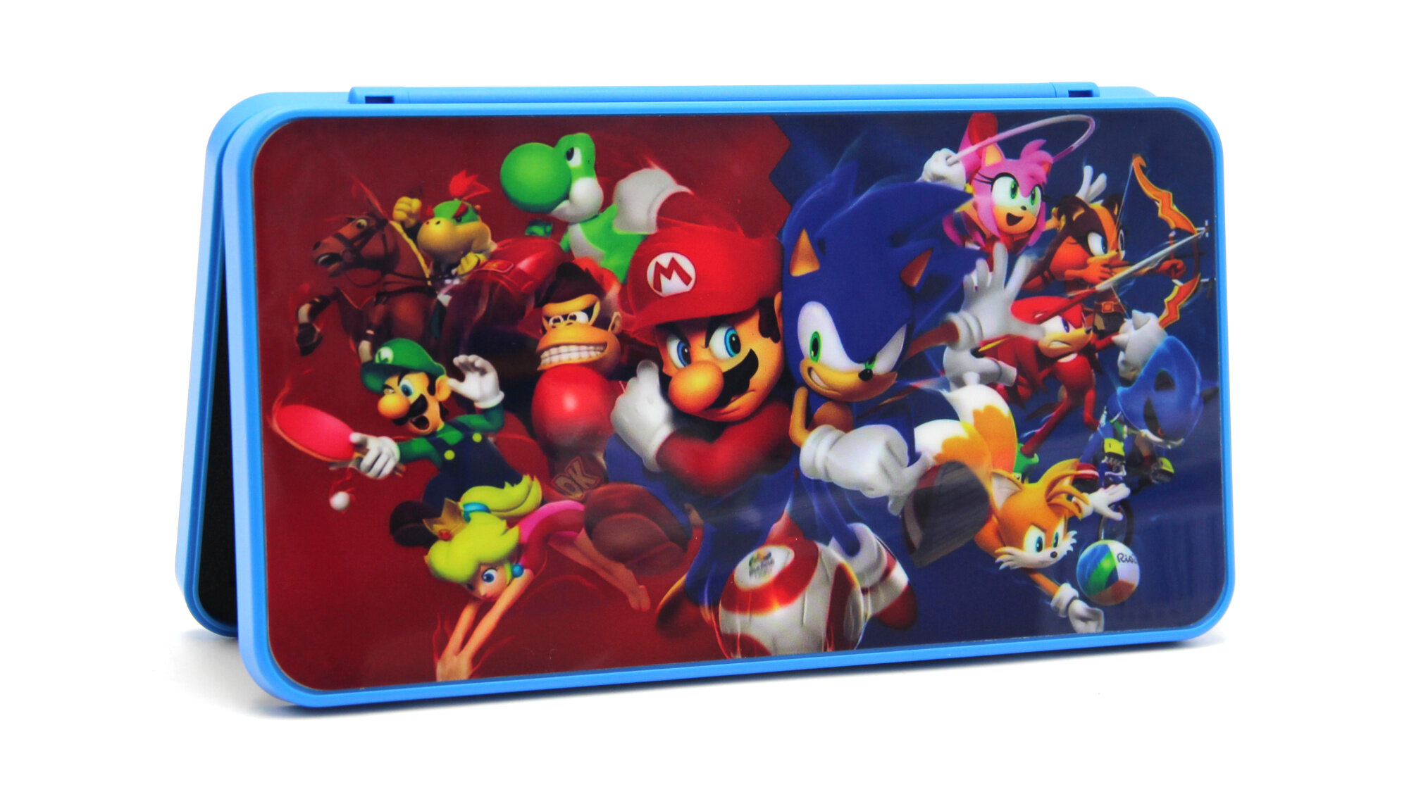 Футляр для Картриджей Nintendo Switch Super Mario & Sonic (Новый)