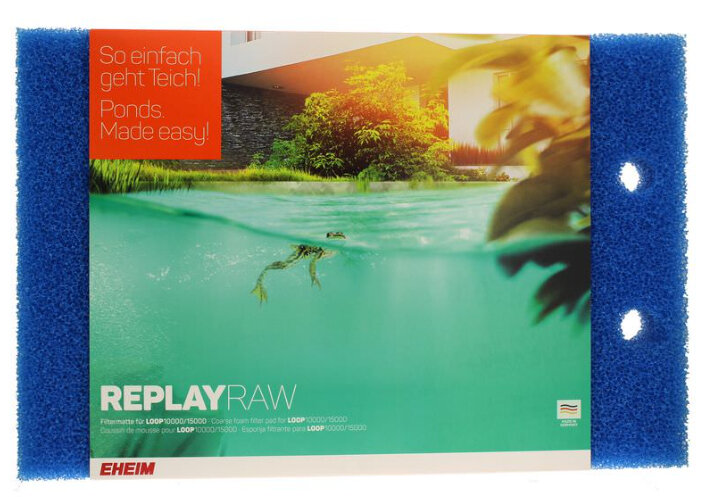 Губка крупнопористая Eheim REPLAYRAW для фильтров LOOP 10000/15000