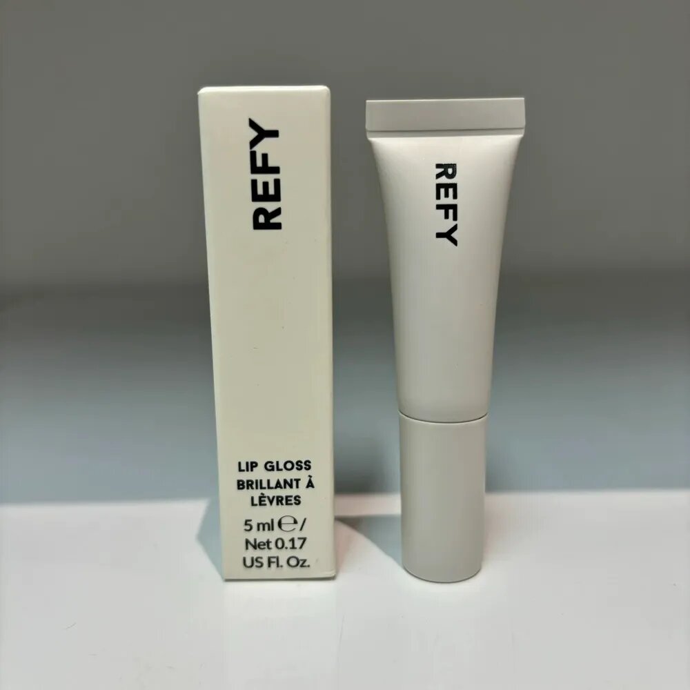 Блеск для губ Refy Lip Gloss, оттенок Clear, travel size, 5мл