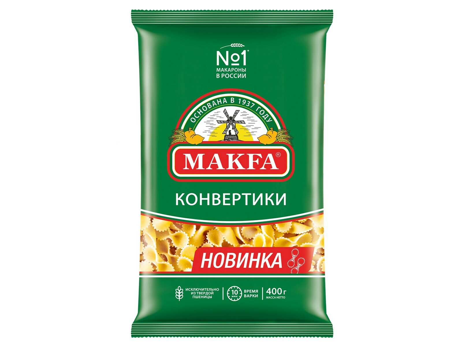 Макароны Makfa конвертики, 400г