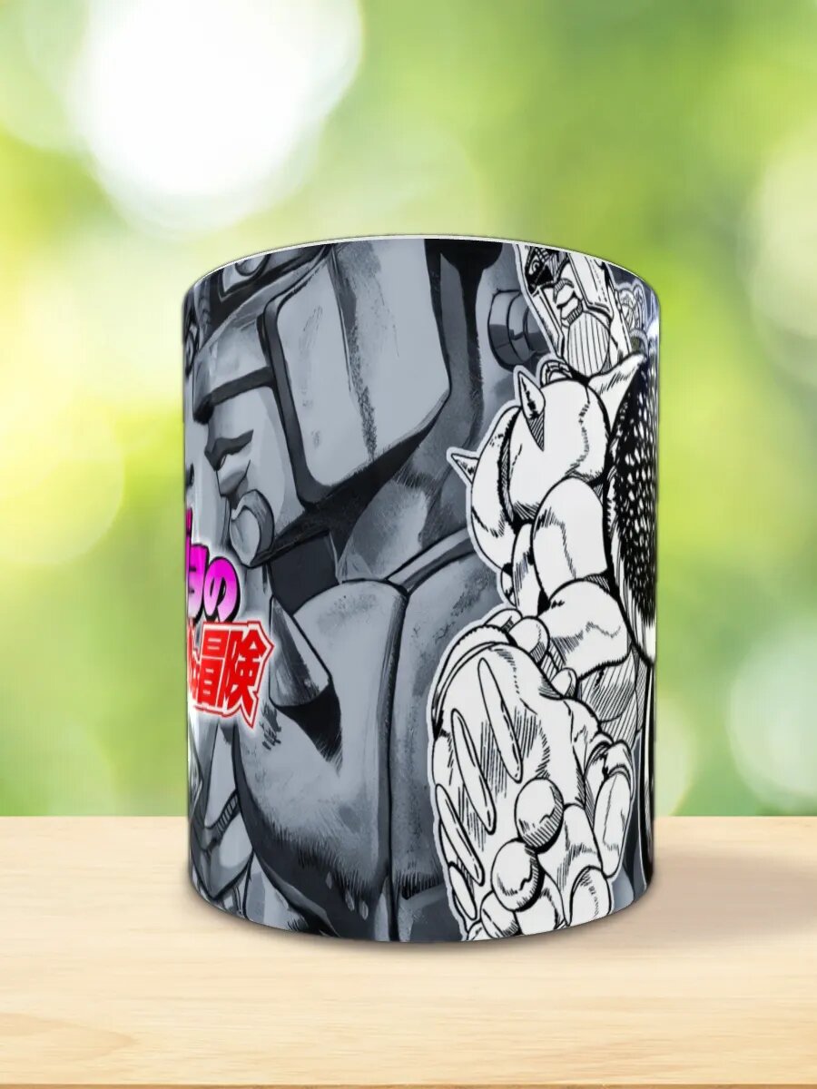 Кружка Jojo's Bizzare Adventure манга Хирохиро Араки