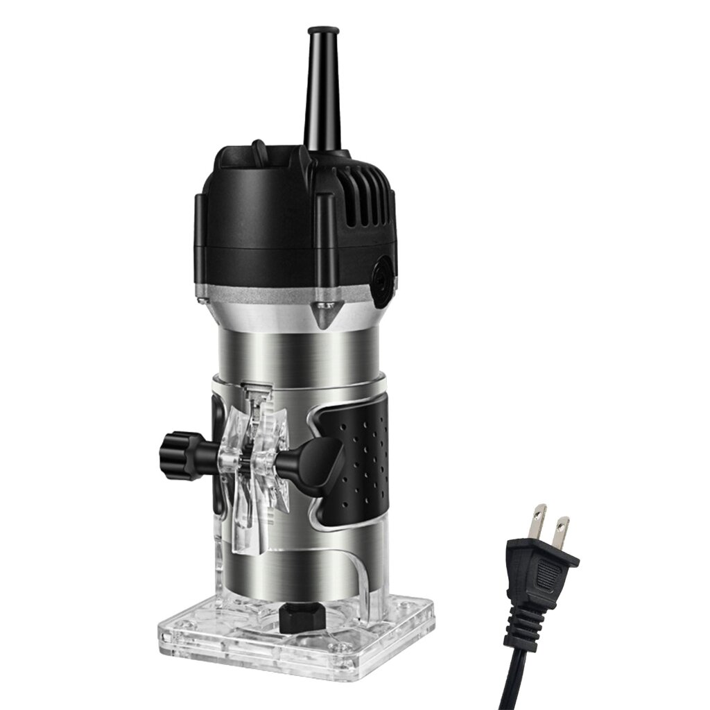 Маленький фрезерный инструмент по дереву, алюминиевый триммер по дереву, высокопроизводительный ручной фрезер по дереву, простой в использовании