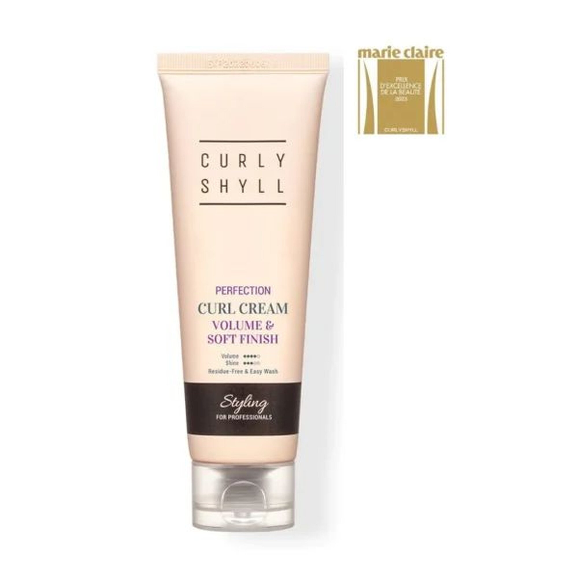 Крем для укладки волос CURLY SHYLL Curl Cream, 150мл, для объема и эластичности локонов